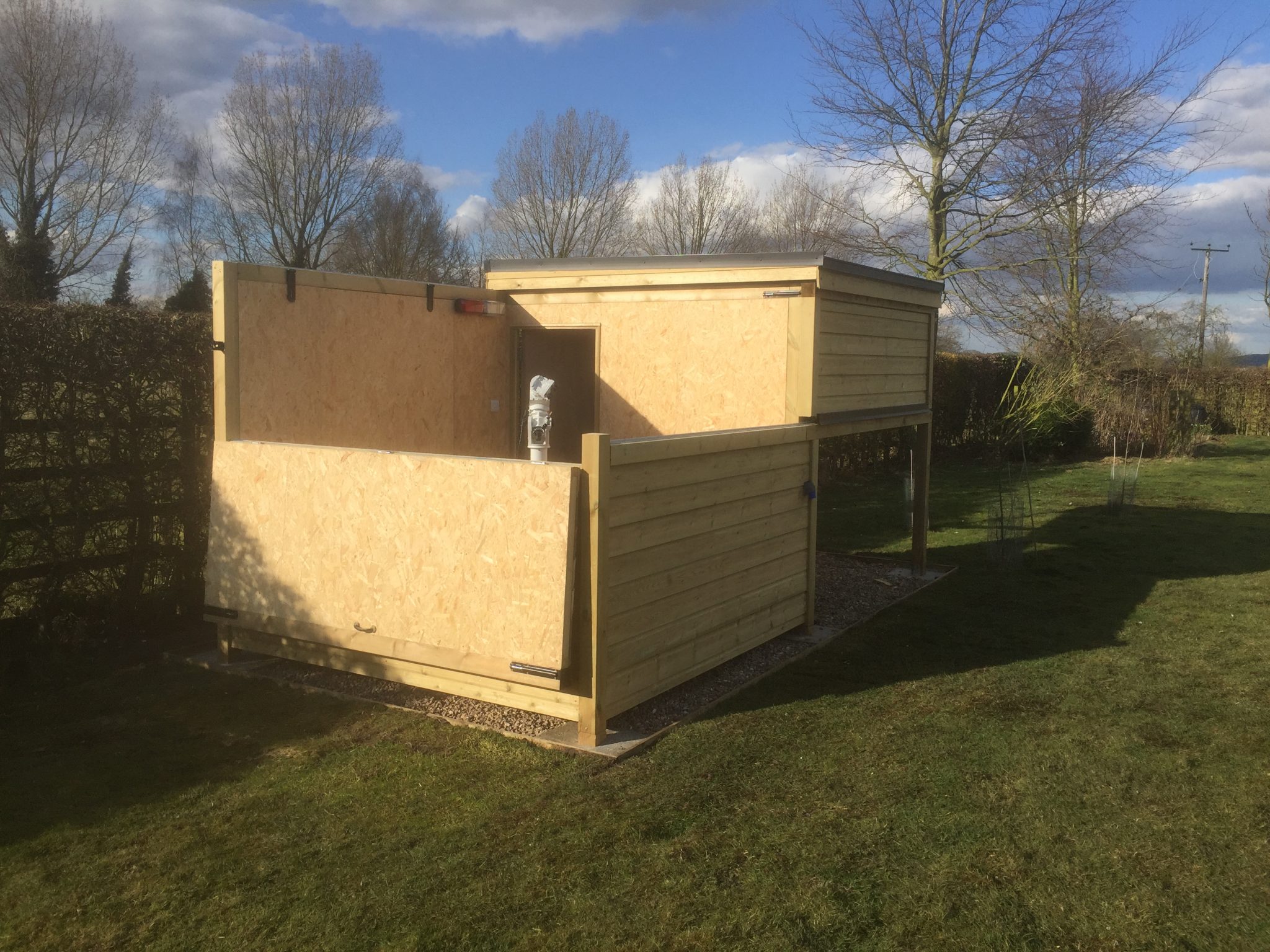 Roll-Off Roof Observatories - Our Portfolio | Outsideology